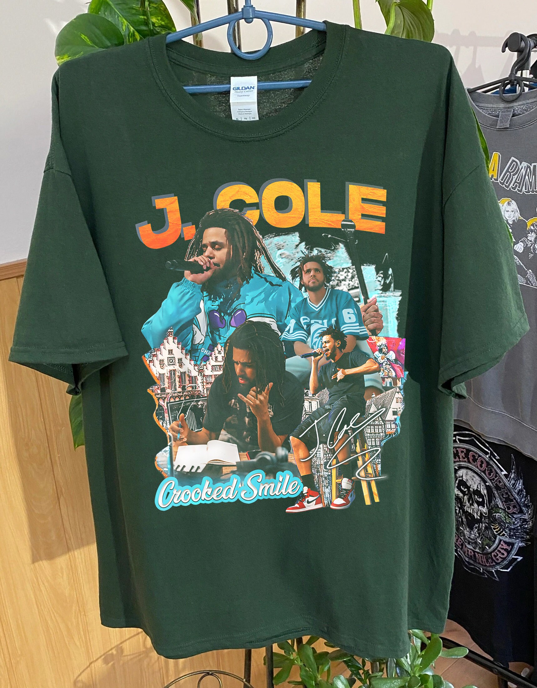 Vintage J Cole Shirt, Rapper Shirt, Bootleg Raptees 90s Shir | Inspire ...