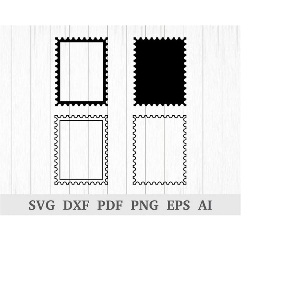 Postage Stamp svg, Postage Stamp Clipart, Postage Stamp vect - Inspire ...