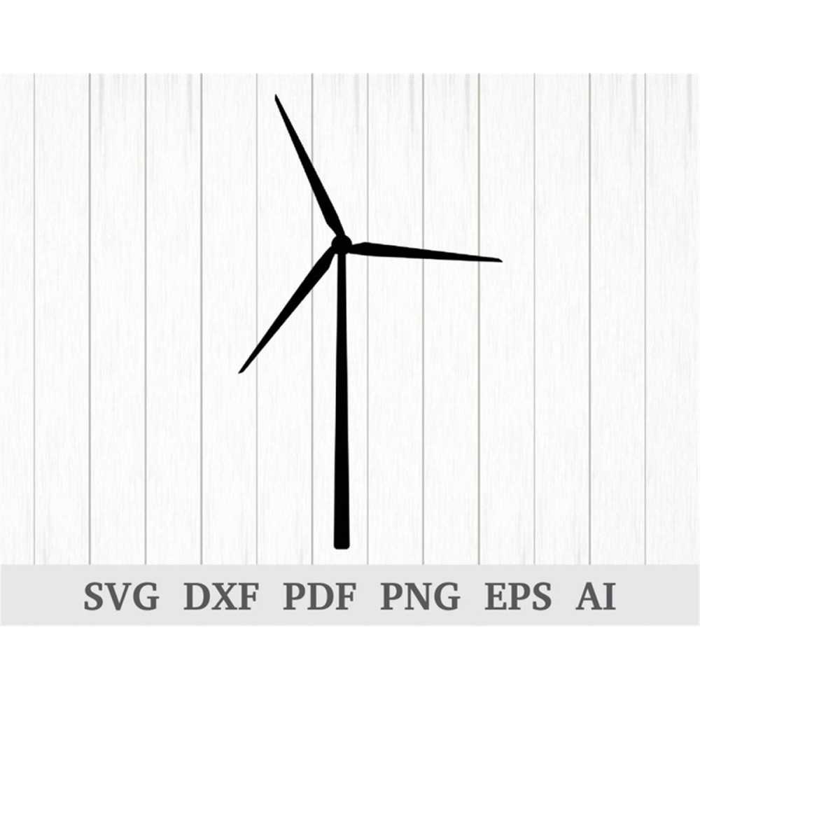 Wind Turbine svg, Windmill Svg, Towermill Svg, Wind Turbine - Inspire ...