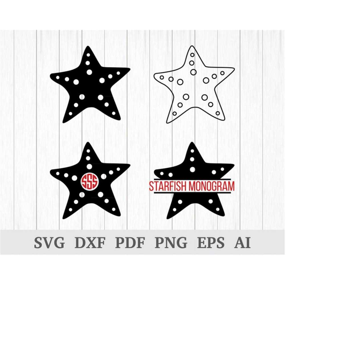 Starfish svg, Starfish Clipart, Starfish Vector, Ocean Svg, | Inspire ...