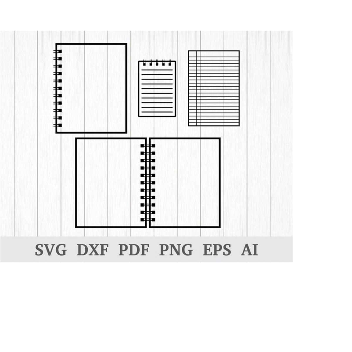 Notebook SVG, Notebooks SVG, Paper svg, Notepad SVG, Notepad | Inspire ...