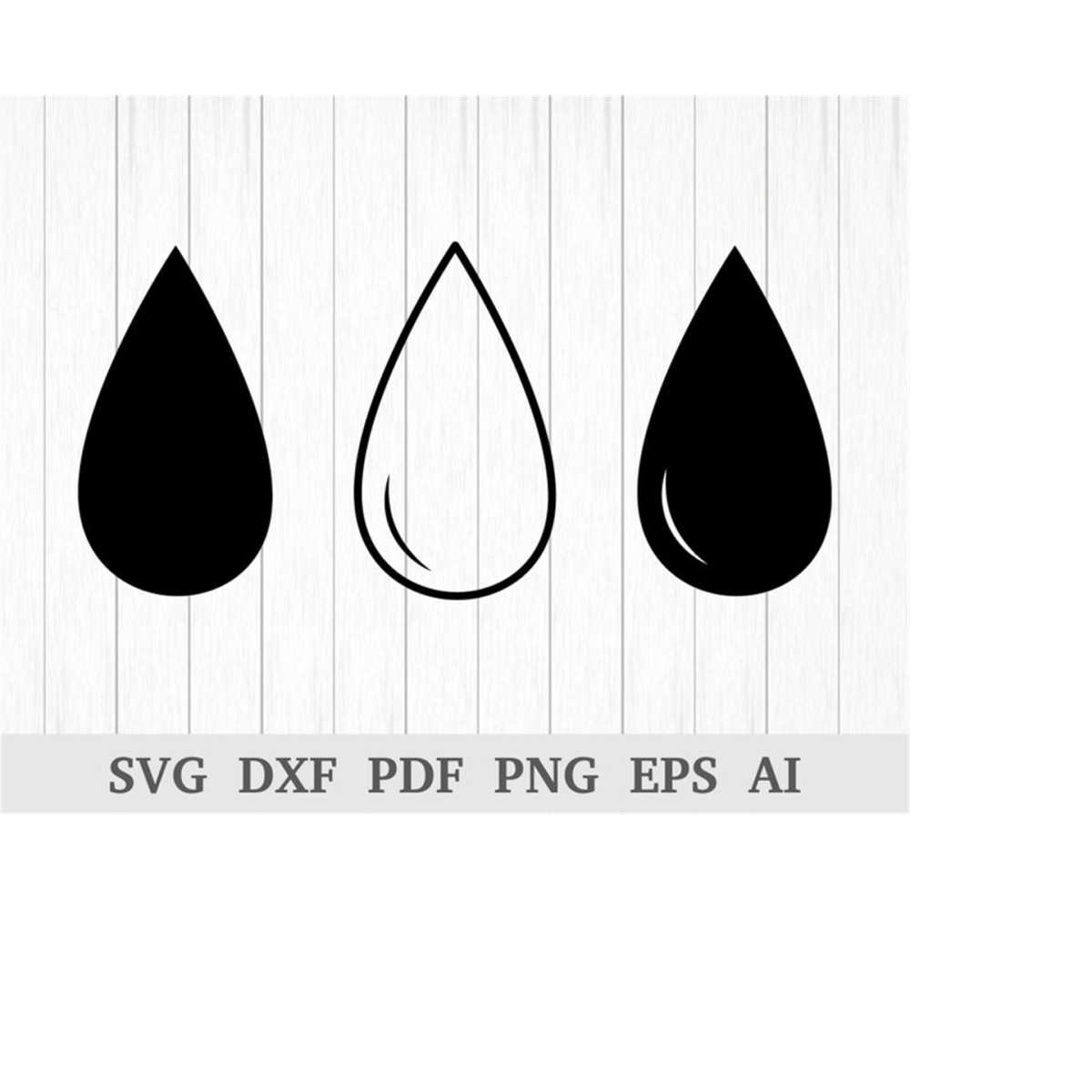 Water Drop SVG, Drop SVG , Drop of Water Svg, Droplet SVG, R | Inspire ...