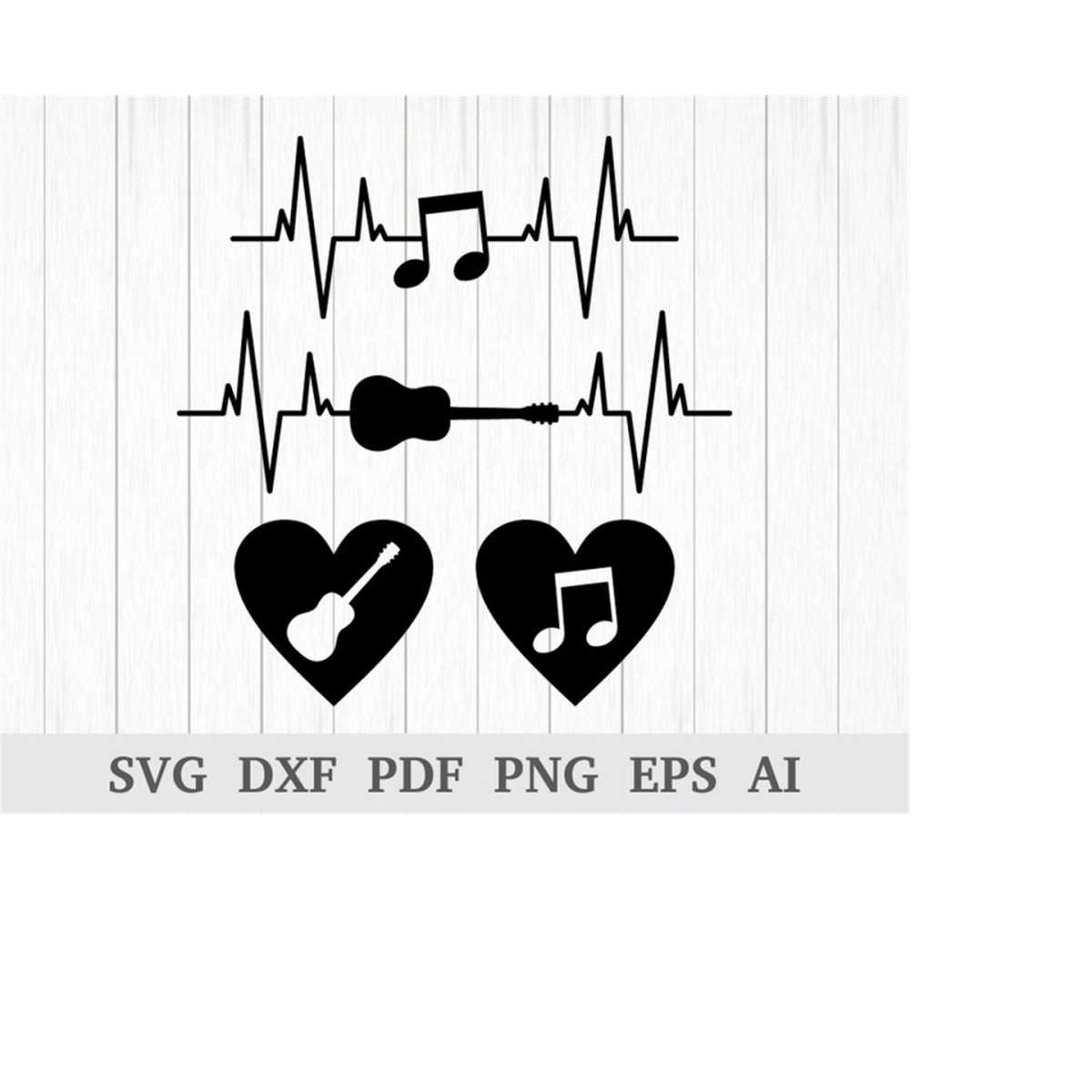 Heartbeat SVG, Heart Beat SVG, Music Heart SVG, Heart Pulse - Inspire ...