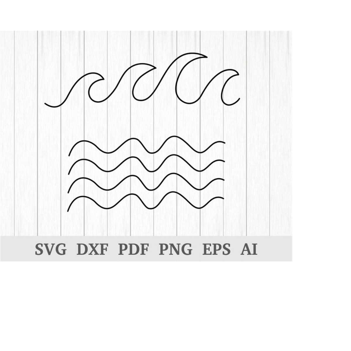 Waves SVG, Wave SVG, Sea WavesSvg, Ocean Waves svg, Waves Cl - Inspire Uplift
