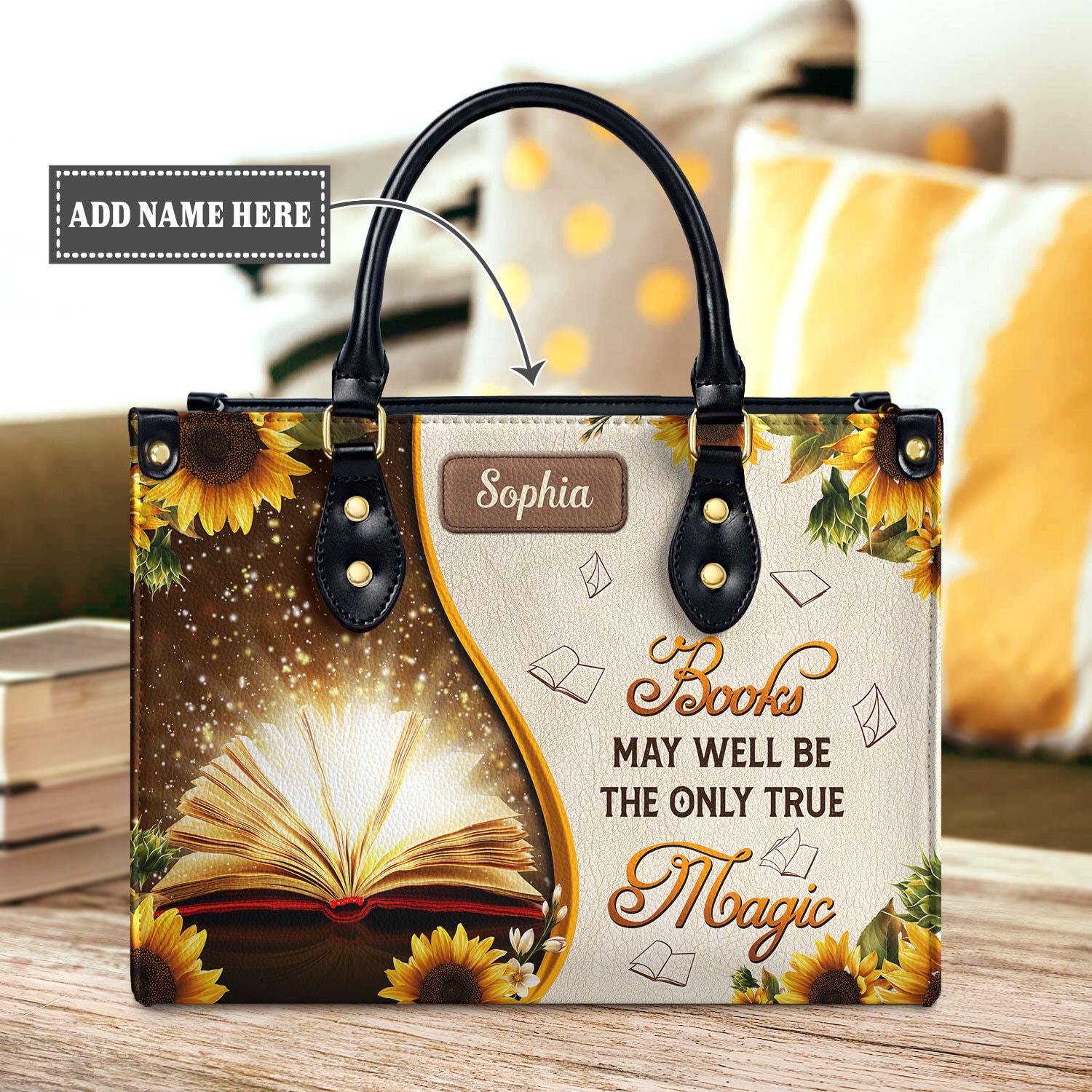 Books May Well Be The Only true Magic bag,Book Lover Bag,Vin | Inspire ...