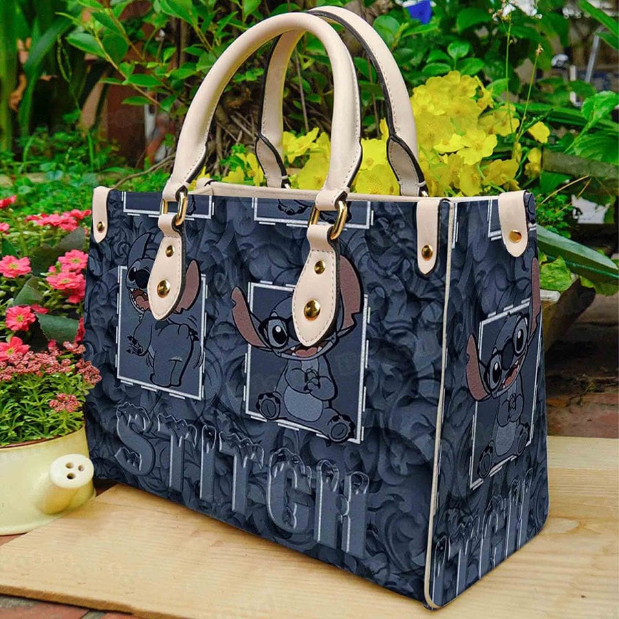 Stitch Leather HandBag,Disney Handbag,Stitch Leather Bag - Inspire Uplift