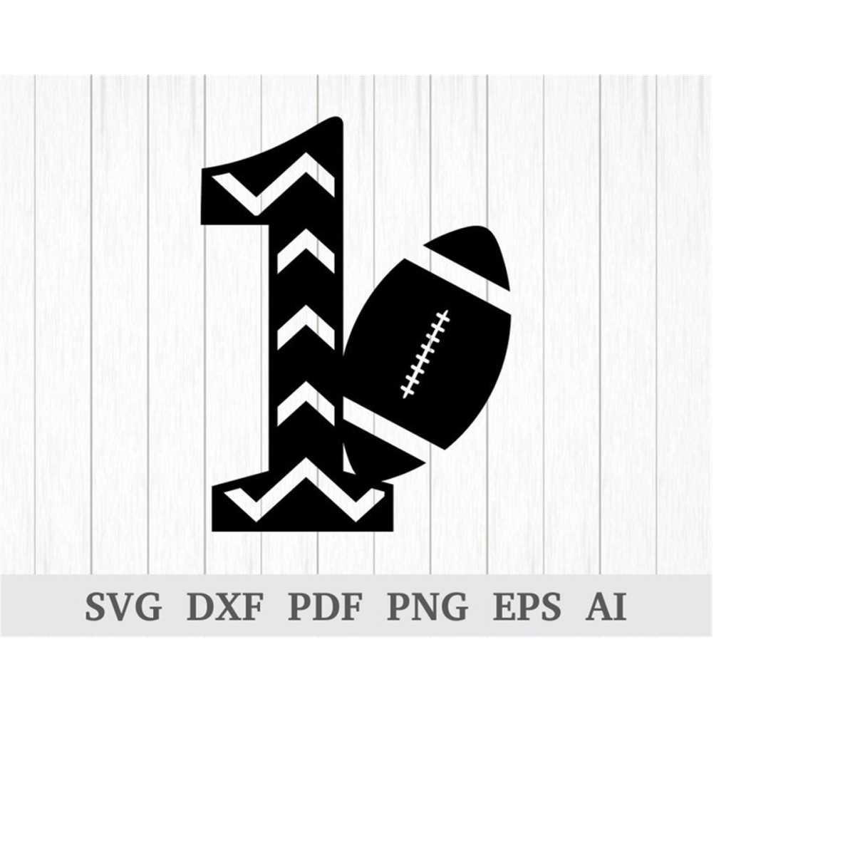 One SVG, first birthday football SVG, baby 1st birthday SVG, - Inspire ...