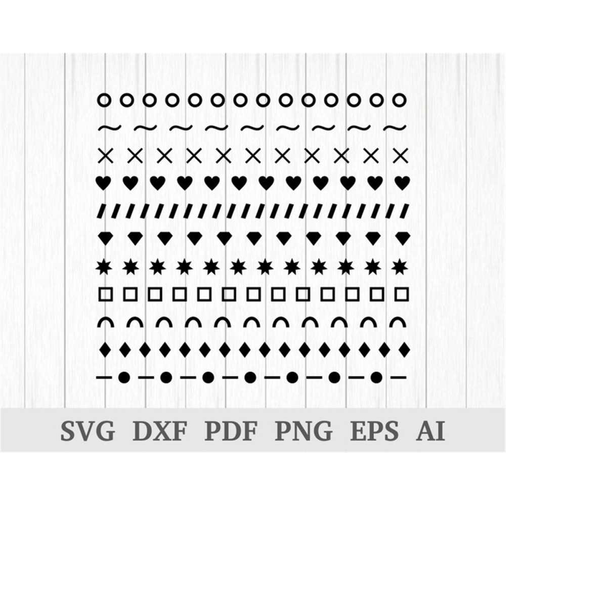 Lines clipart, Lines vector, Lines SVG, Dotted lines svg, Do - Inspire ...