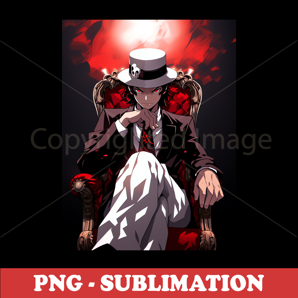 Muzan Kibutsuji - Demon Slayer PNG for Sublimation - Siniste | Inspire ...