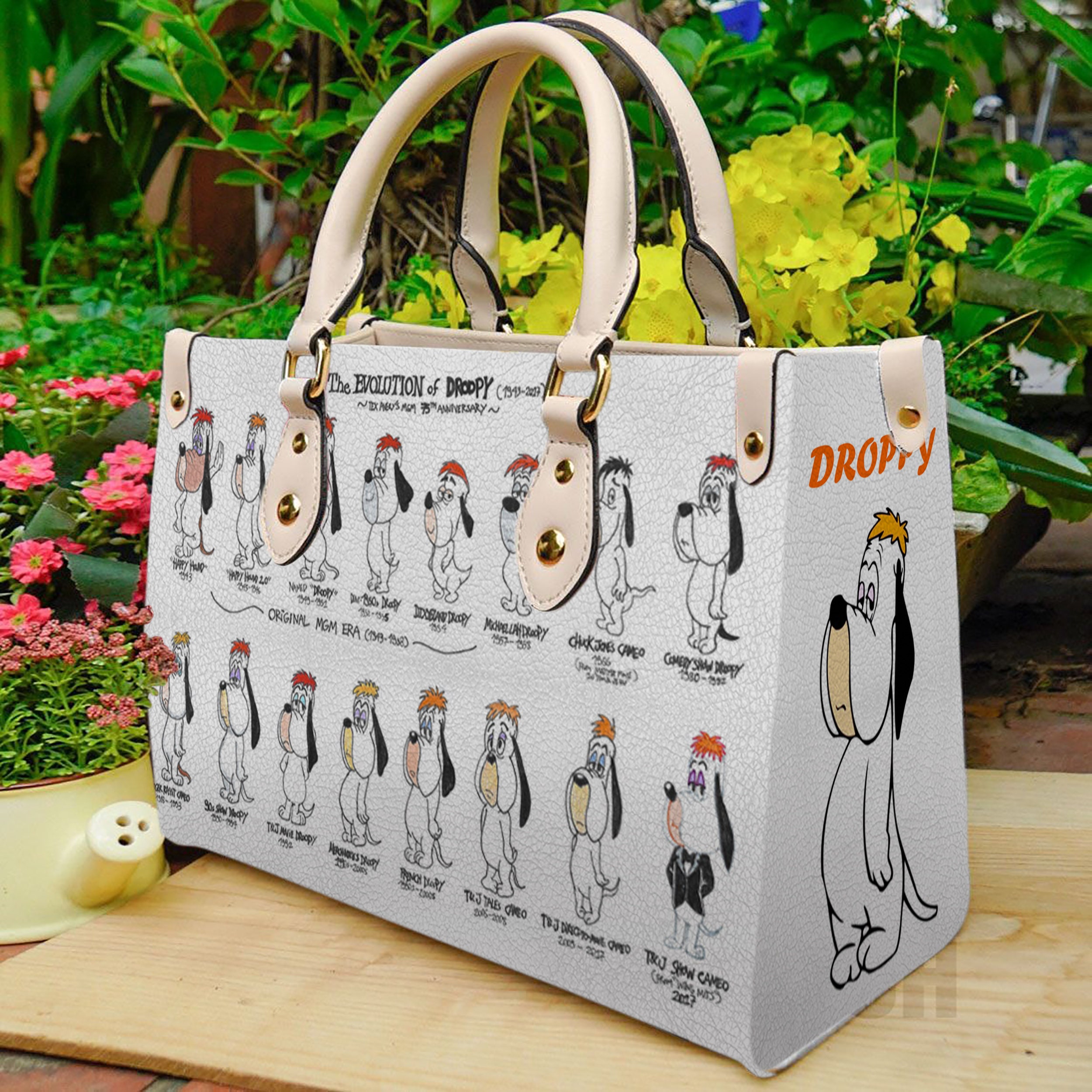 Droopy Dog bag and handbag, Droopy totebag, Droopy purse and | Inspire ...