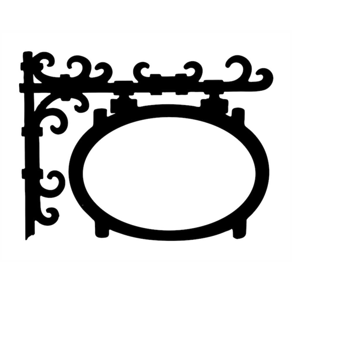 Sign svg Frame svg Advertising svg Blank Svg Vinyl Template - Inspire ...