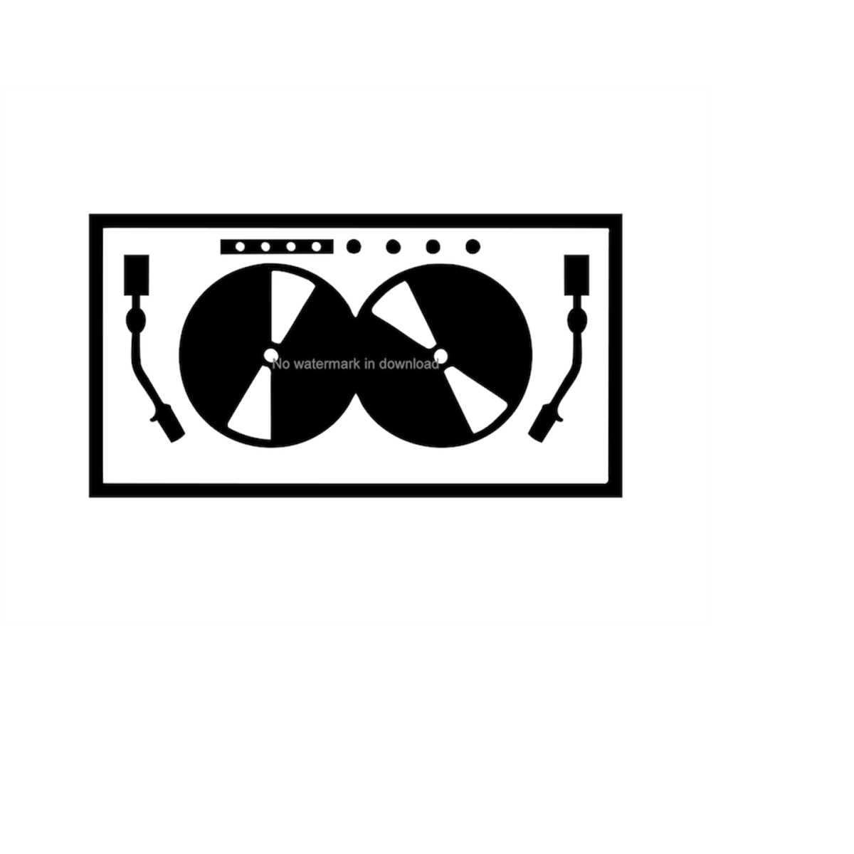 Record player Svg Cut File Record Album Vector Image Turntab - Inspire ...