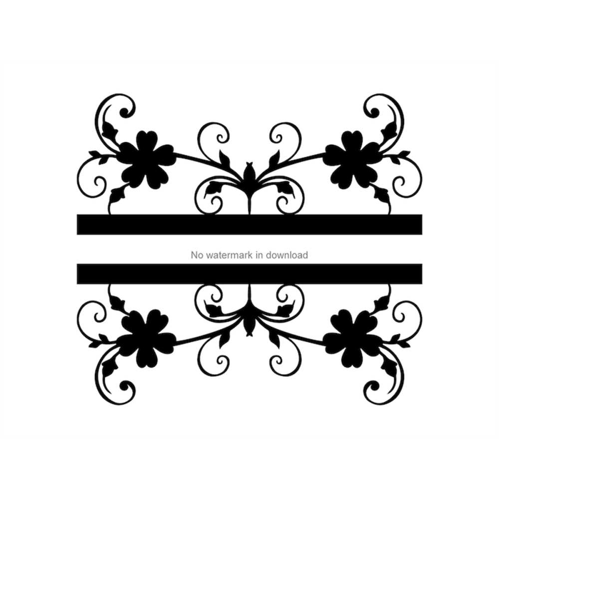 Name Border Dxf Cut File, Name Border Instant Download, Name - Inspire ...