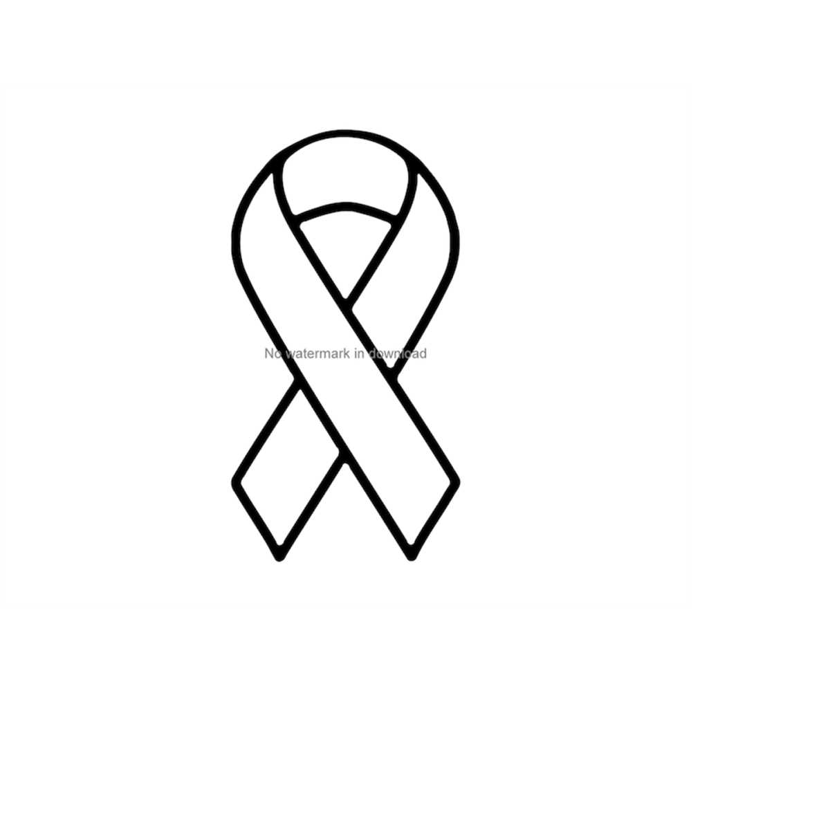 Cancer Ribbon Svg Cut File, Cancer Ribbon Vector Image, Canc - Inspire ...