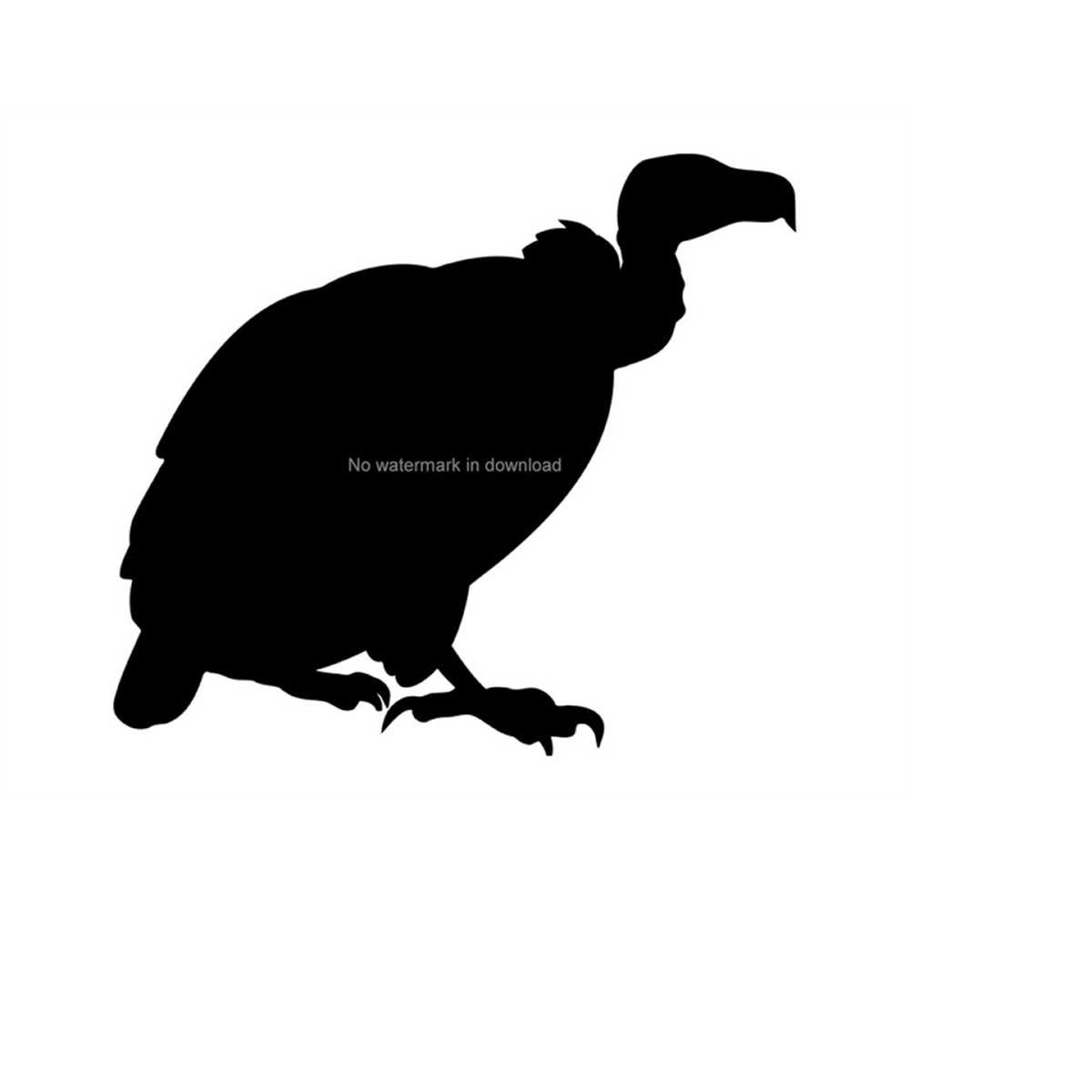 Vulture Vector Image, Vulture Vinyl Cut File, Vulture Vinyl - Inspire ...