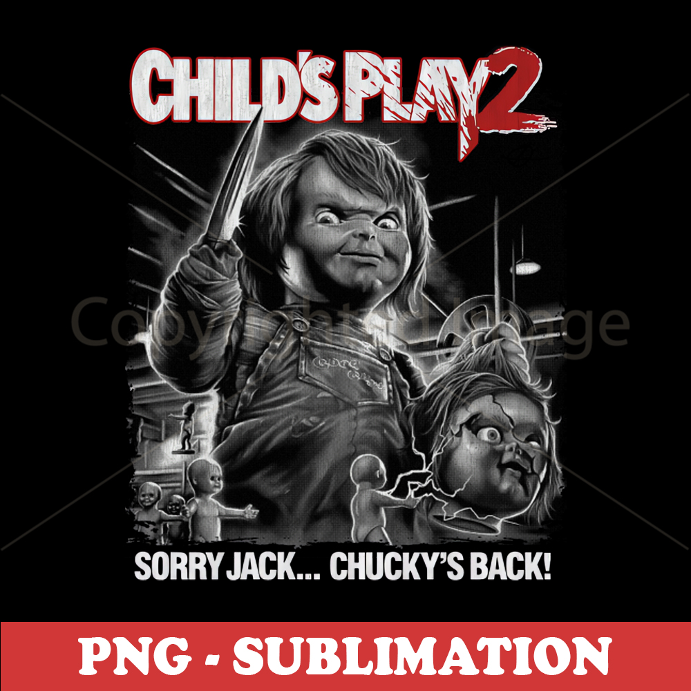 Childs Play - Chucky - PNG Sublimation Digital Download - Ca | Inspire ...