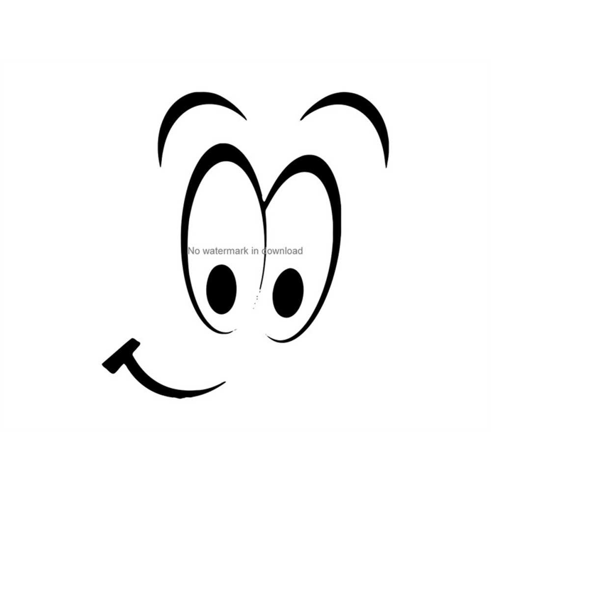 Smiley Face Svg Vector, Smiley Face Files For Silhouette, Sm | Inspire ...