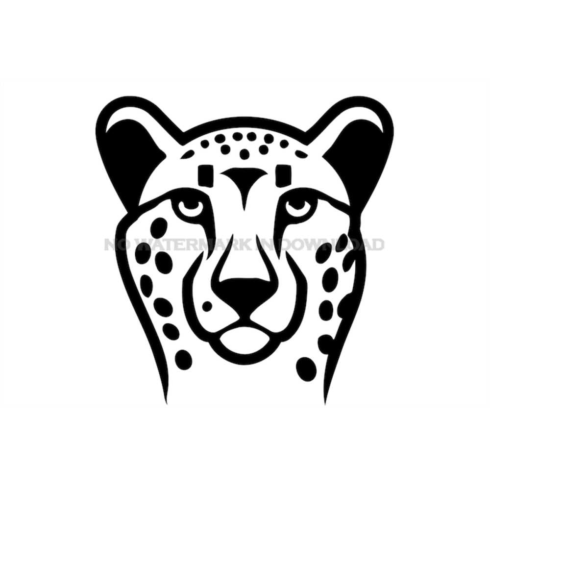 Cheetah Clipart Image Digital, Cheetah Printables, Cheetah P - Inspire ...