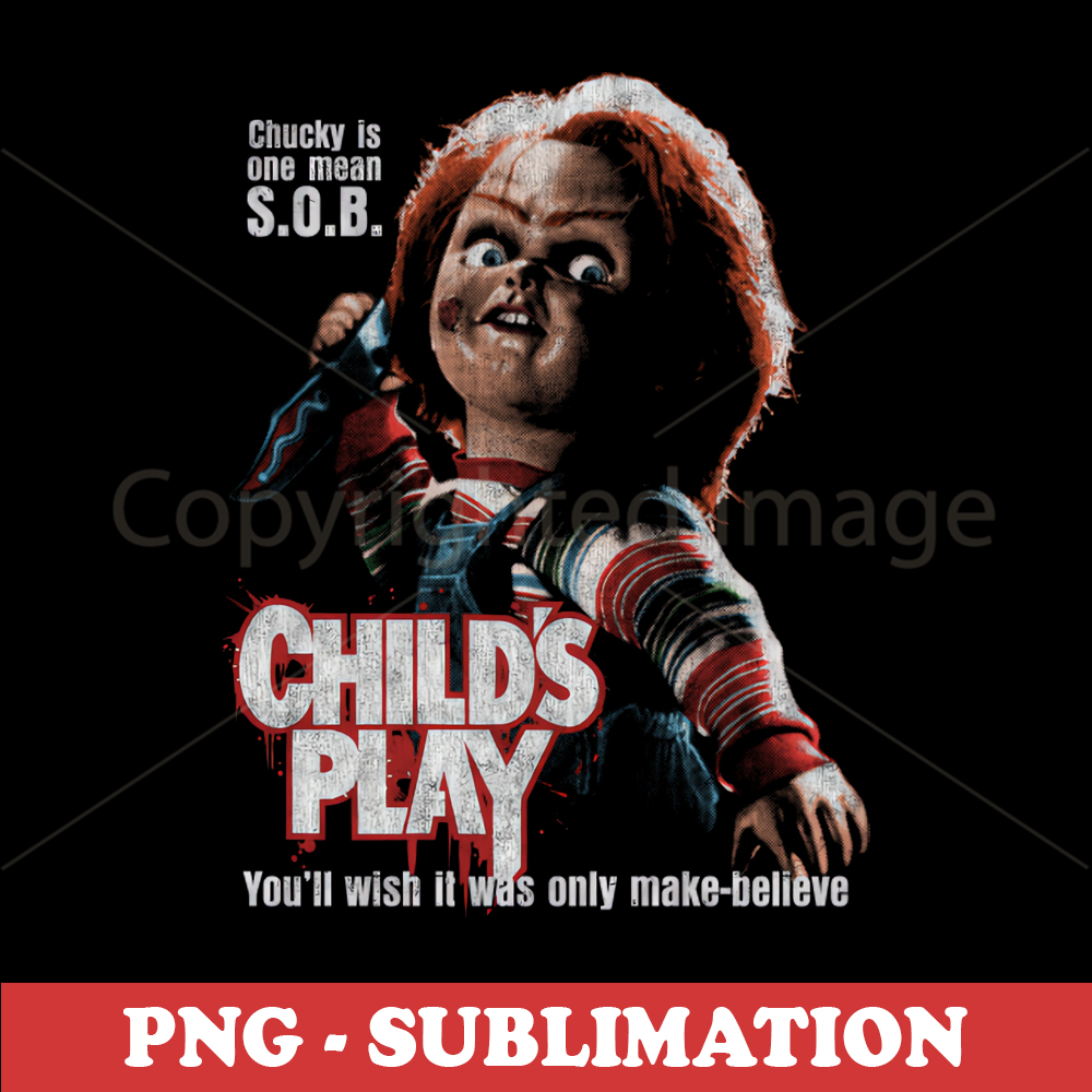 Chucky - Distressed Horror PNG Download - Creepy Delight for - Inspire ...