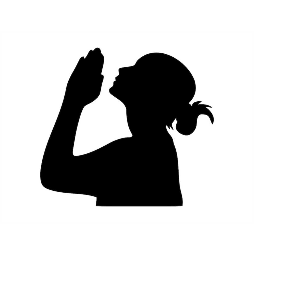 Girl Praying Svg Prayer Svg Christian Svg Religion Svg Lord - Inspire ...