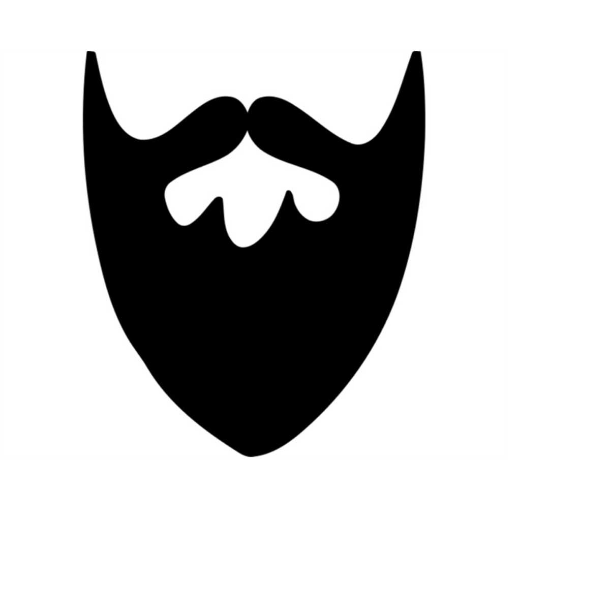 Beard Svg File For Cutting Machine Beard Picture Clip Art Sv | Inspire ...