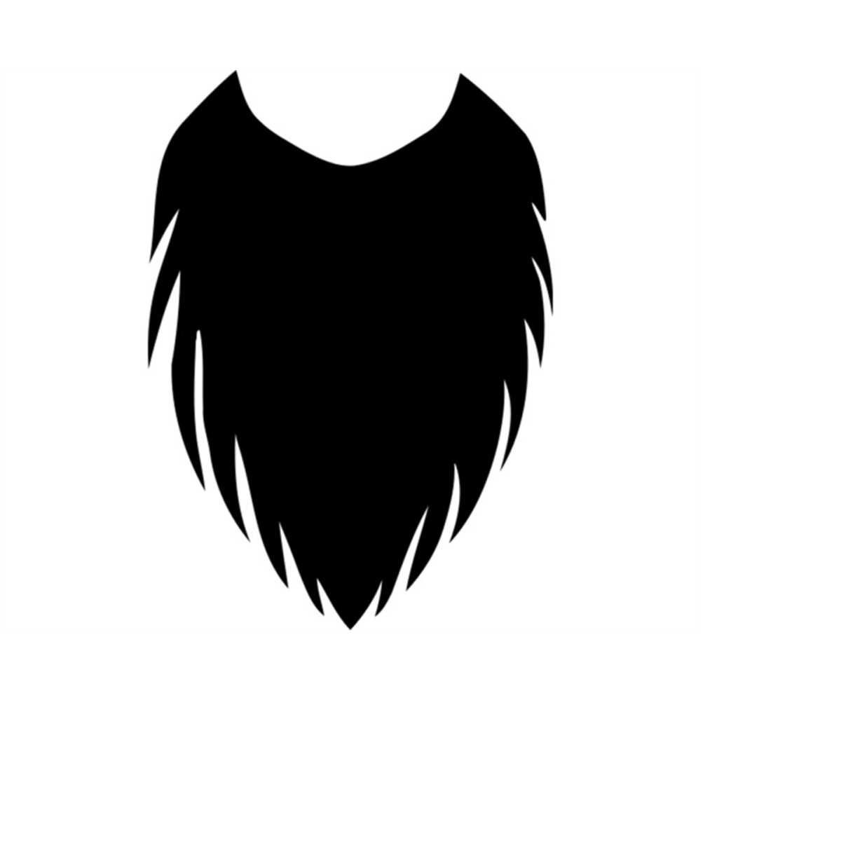 Beard Svg Clipart Cutting File Beard Picture Printable Art V - Inspire ...