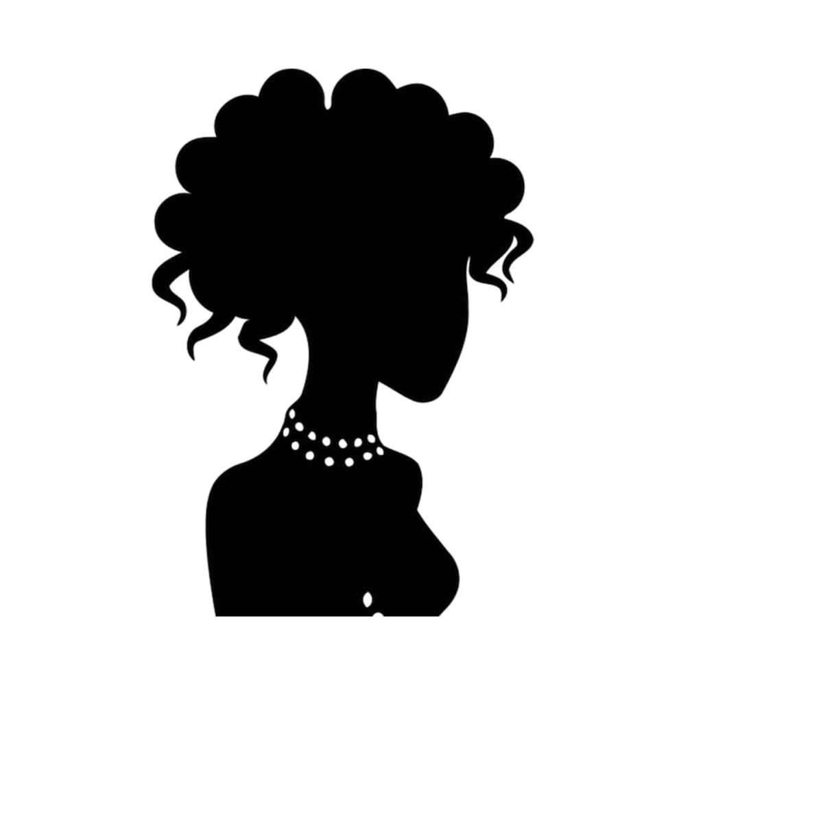 Woman Svg Printable Art Cut File Woman Picture Digital Clip - Inspire ...