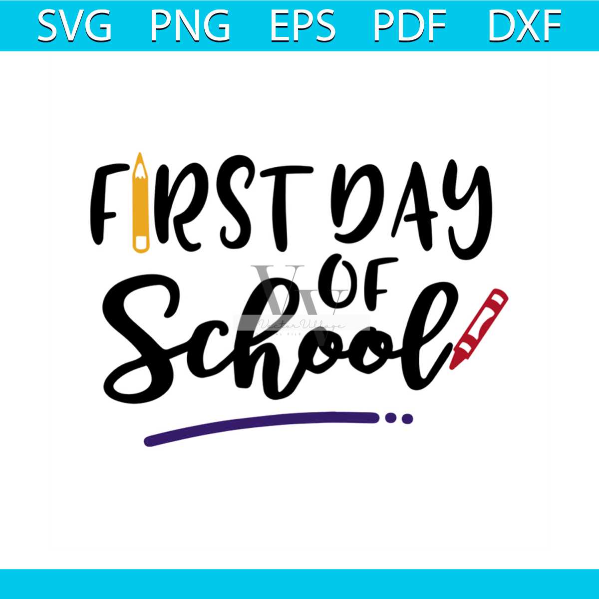 First Day Of School Svg - Inspire Uplift