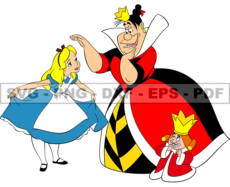 Red Queen Illustration Alice In Wonderland