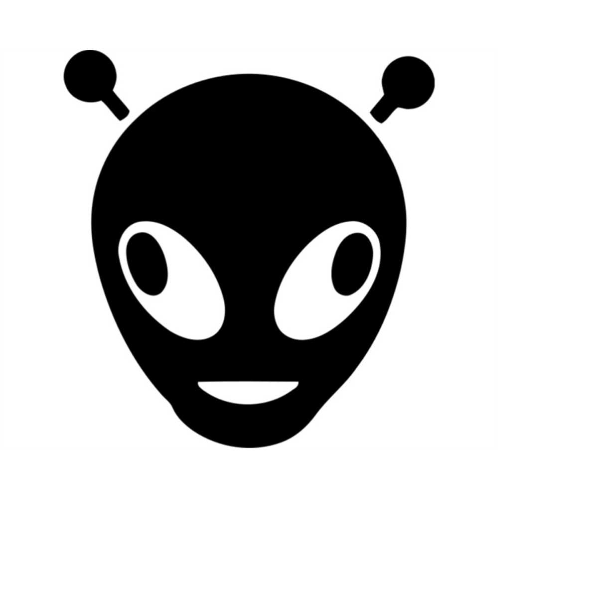 Alien Vector Clipart Alien Icon Cutting File Image Image Com - Inspire ...