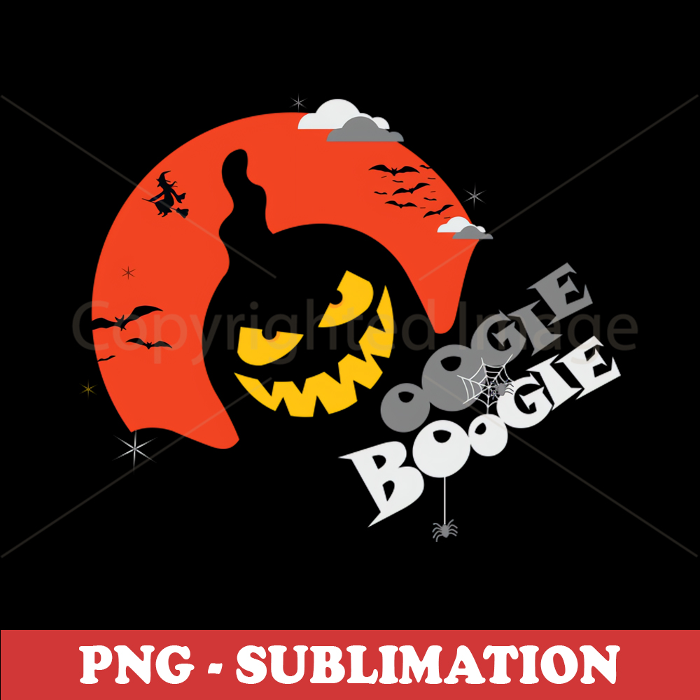 Oogie Boogie Scary Face - Halloween PNG Sublimation Digital | Inspire ...