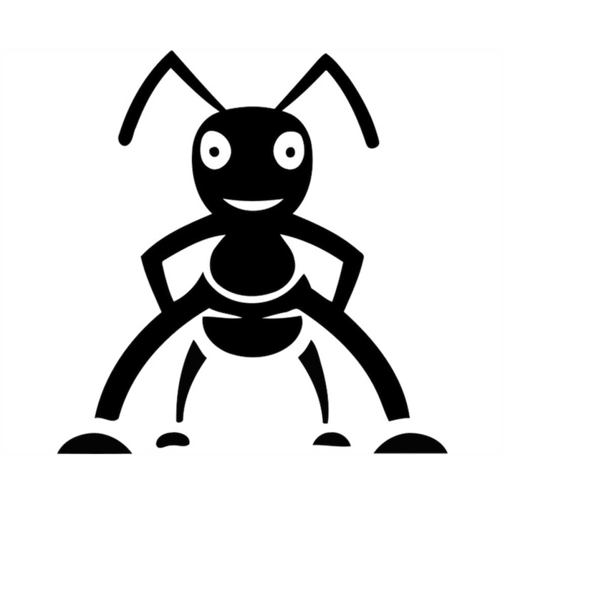 Ant Vector Cutting File Svg Ant Icon Printable Art Pdf Image - Inspire ...