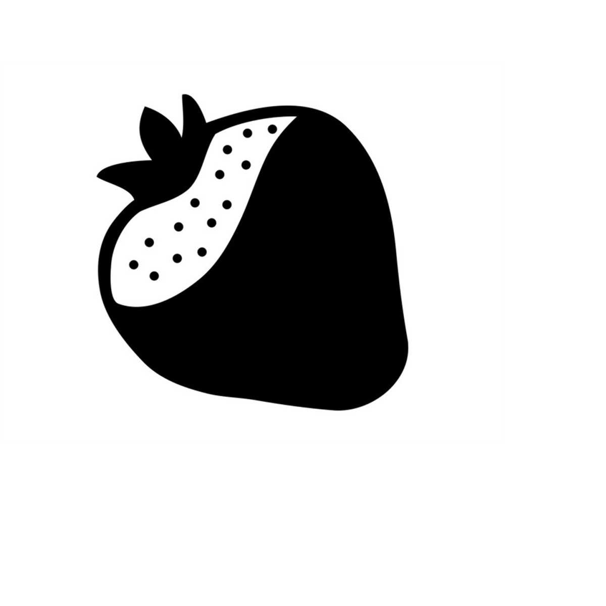 SVG Strawberry Png Strawberry Dxf For, Iron On Transfer Heat - Inspire ...