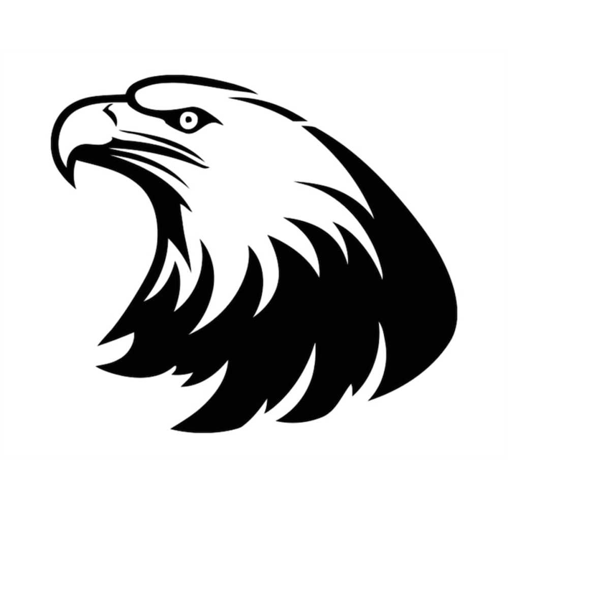Bald Eagle Svg Vector Dxf File Bald Eagle Picture Cut File P - Inspire ...