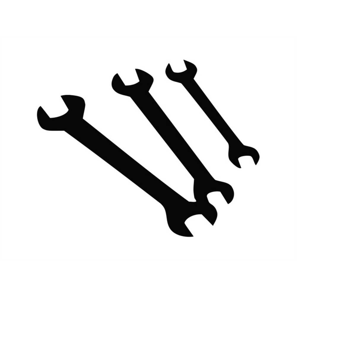 Wrenches Svg Wrench Silhouette Tools Svg Vector Clipart Lase | Inspire ...