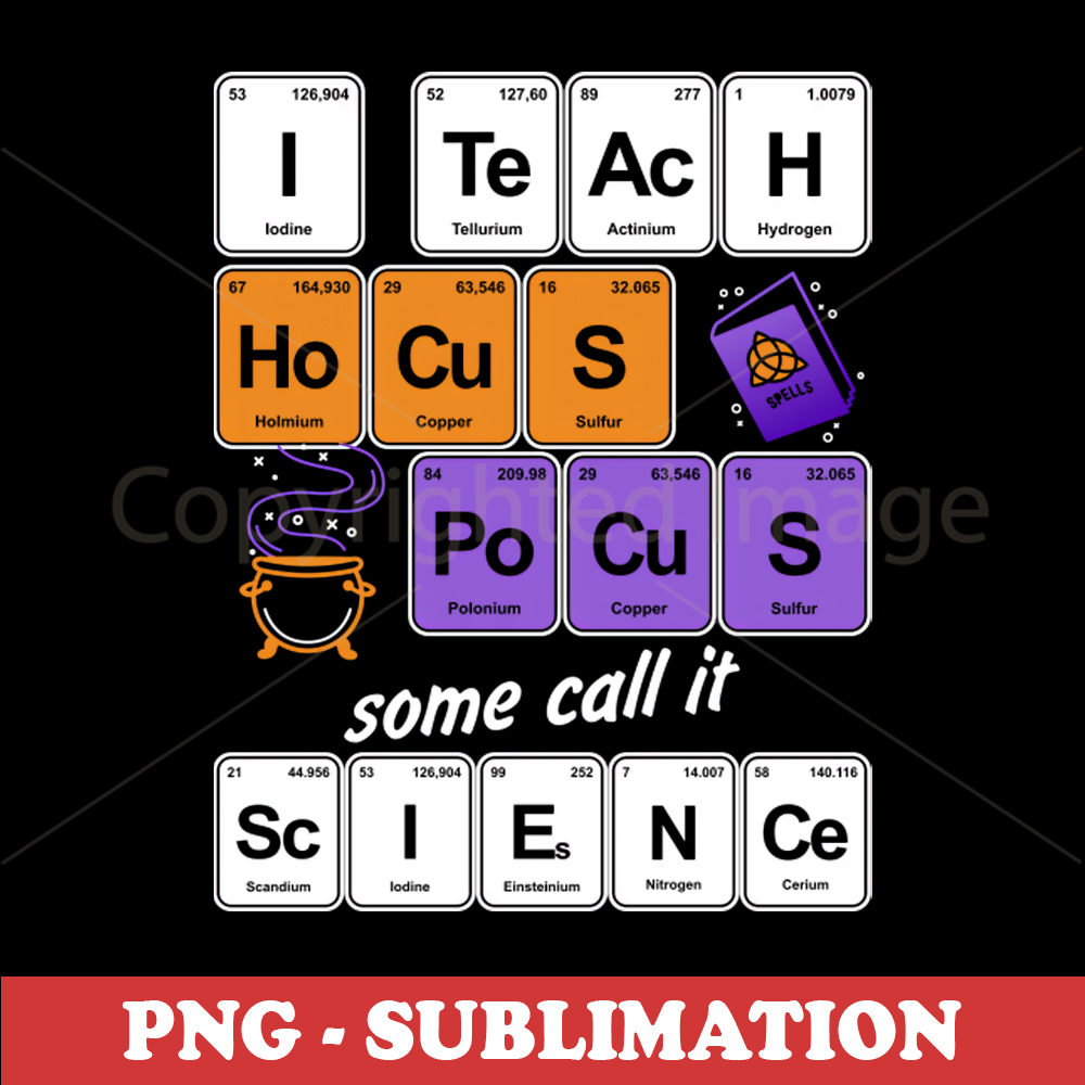 Periodic Table Magic - PNG Digital Download for Science Teac | Inspire ...