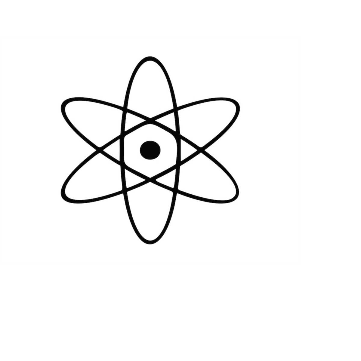 Atom Svg Vector File, Atom Cutting File, Atom Cut File, Atom - Inspire ...