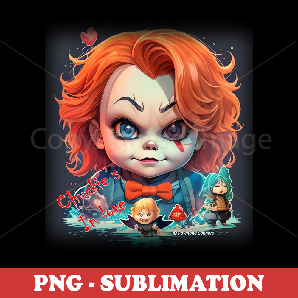Chucky Sublimation PNG - Love Background - Instant Download | Inspire ...