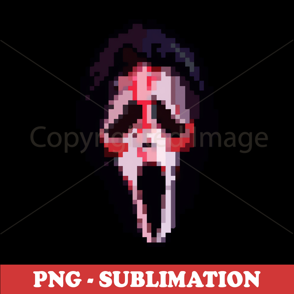 Ghostface PNG Sublimation File - High-Quality Digital Downlo | Inspire ...