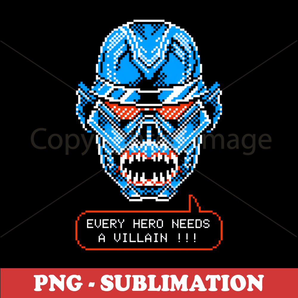 Pixel Metalface - High-Quality PNG Digital Download File for - Inspire ...