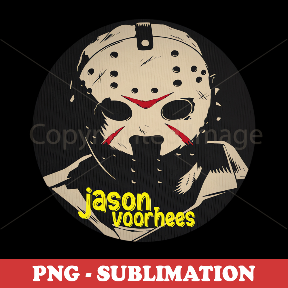 Horror Mask - Jason Voorhees - High-Quality PNG Sublimation - Inspire ...