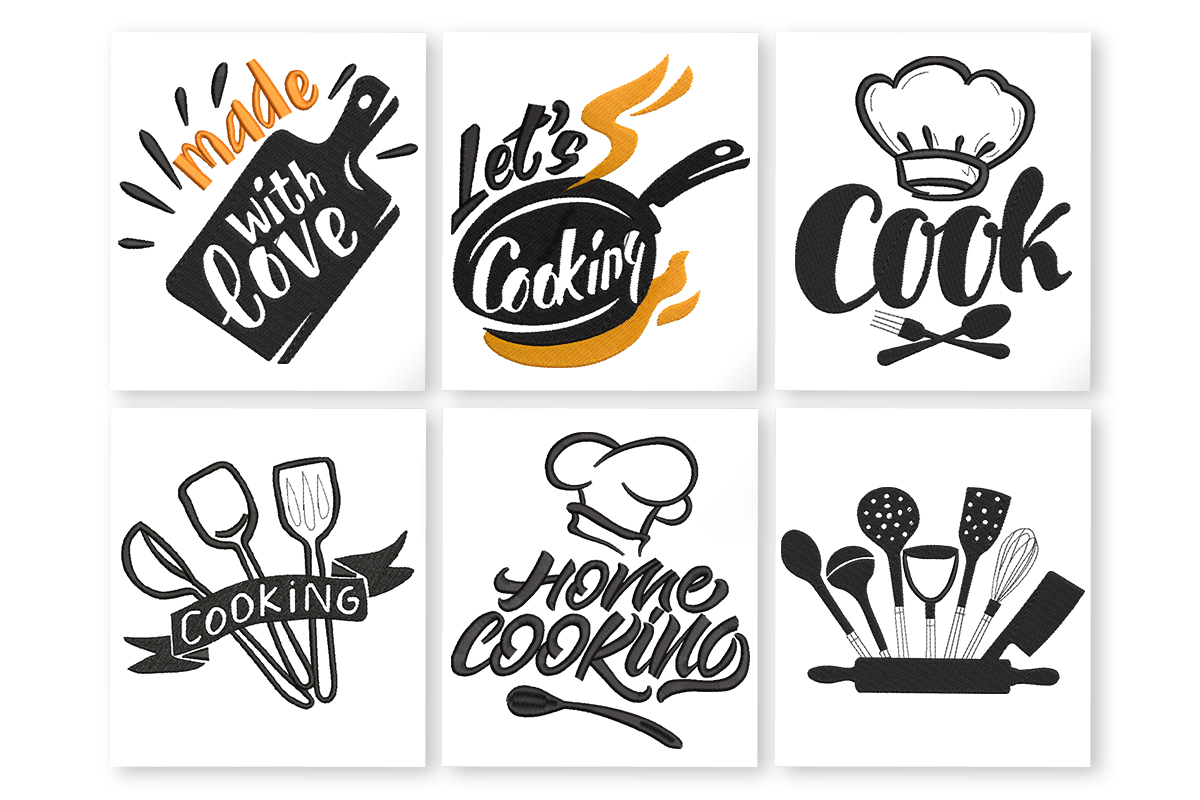 Kitchen Embroidery Designs. Kitchen lovely quotes Pack - mac | Inspire ...