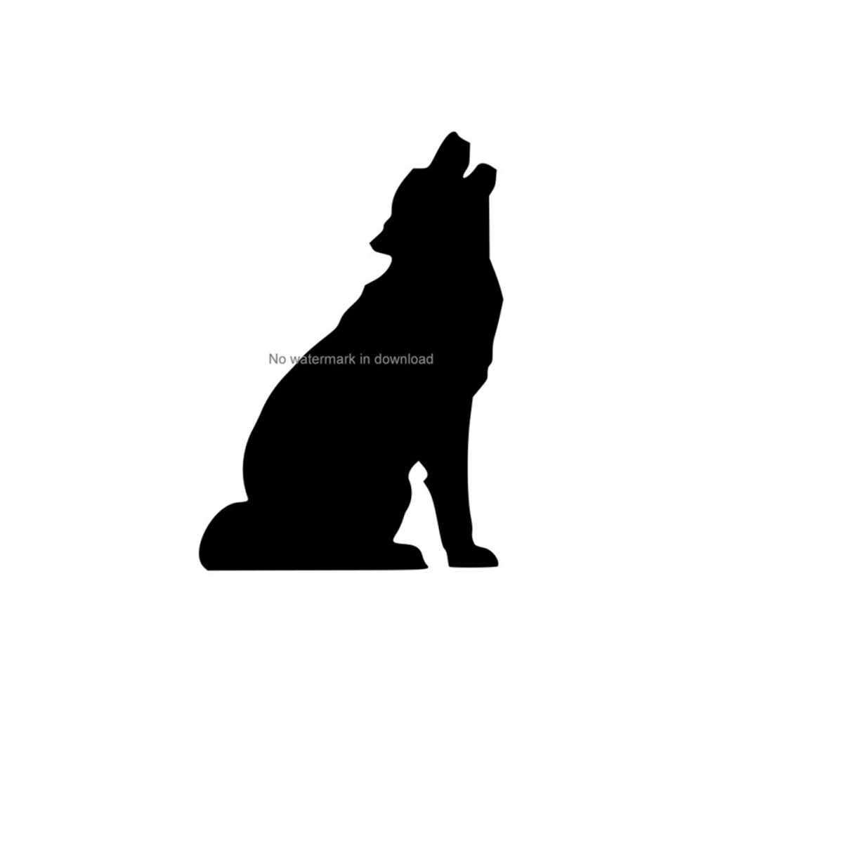 Howling Dog Svg Cutting File, Howling Dog Image File, Howlin - Inspire ...