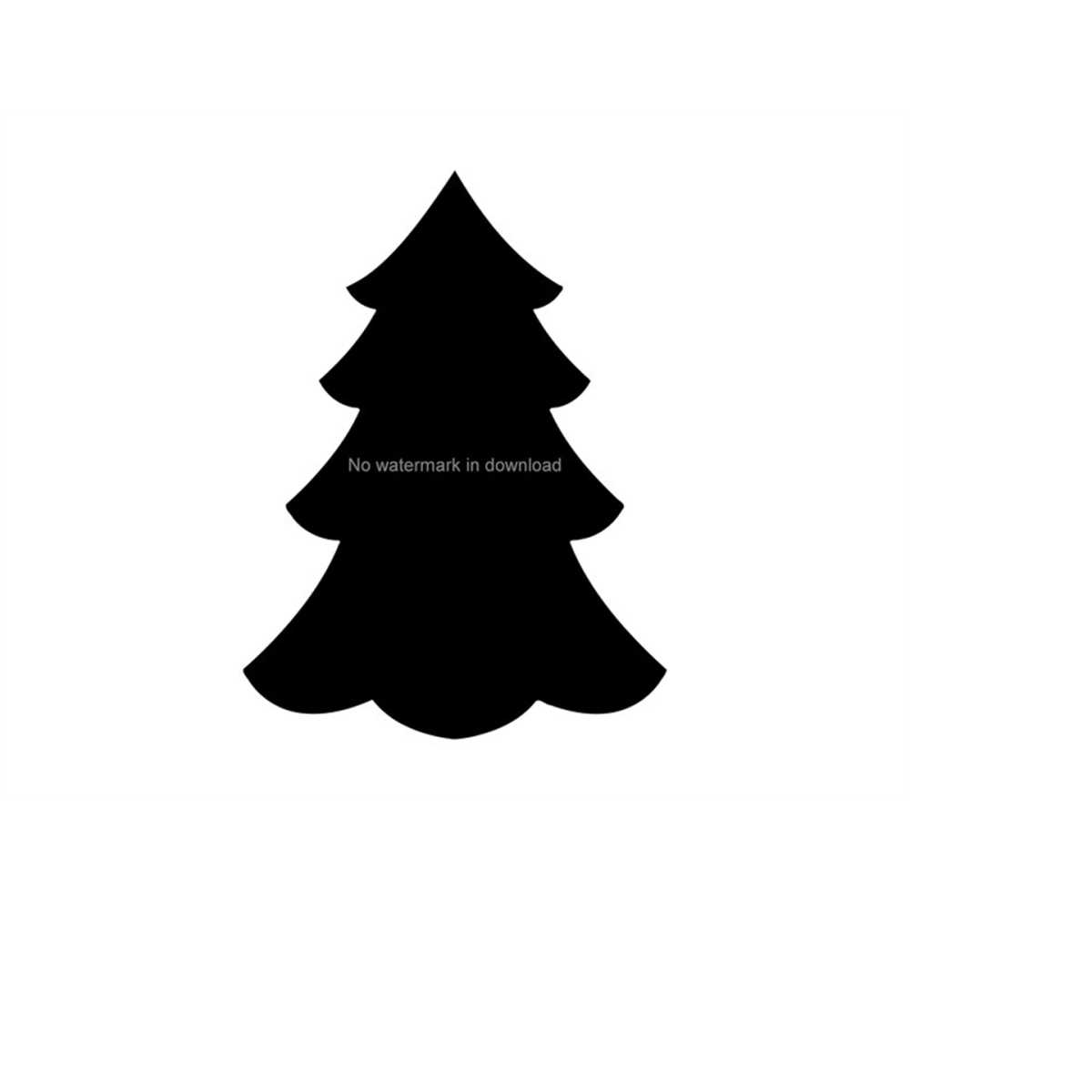 Fir Tree Instant Download, Fir Tree Digital Cut File, Fir Tr | Inspire ...