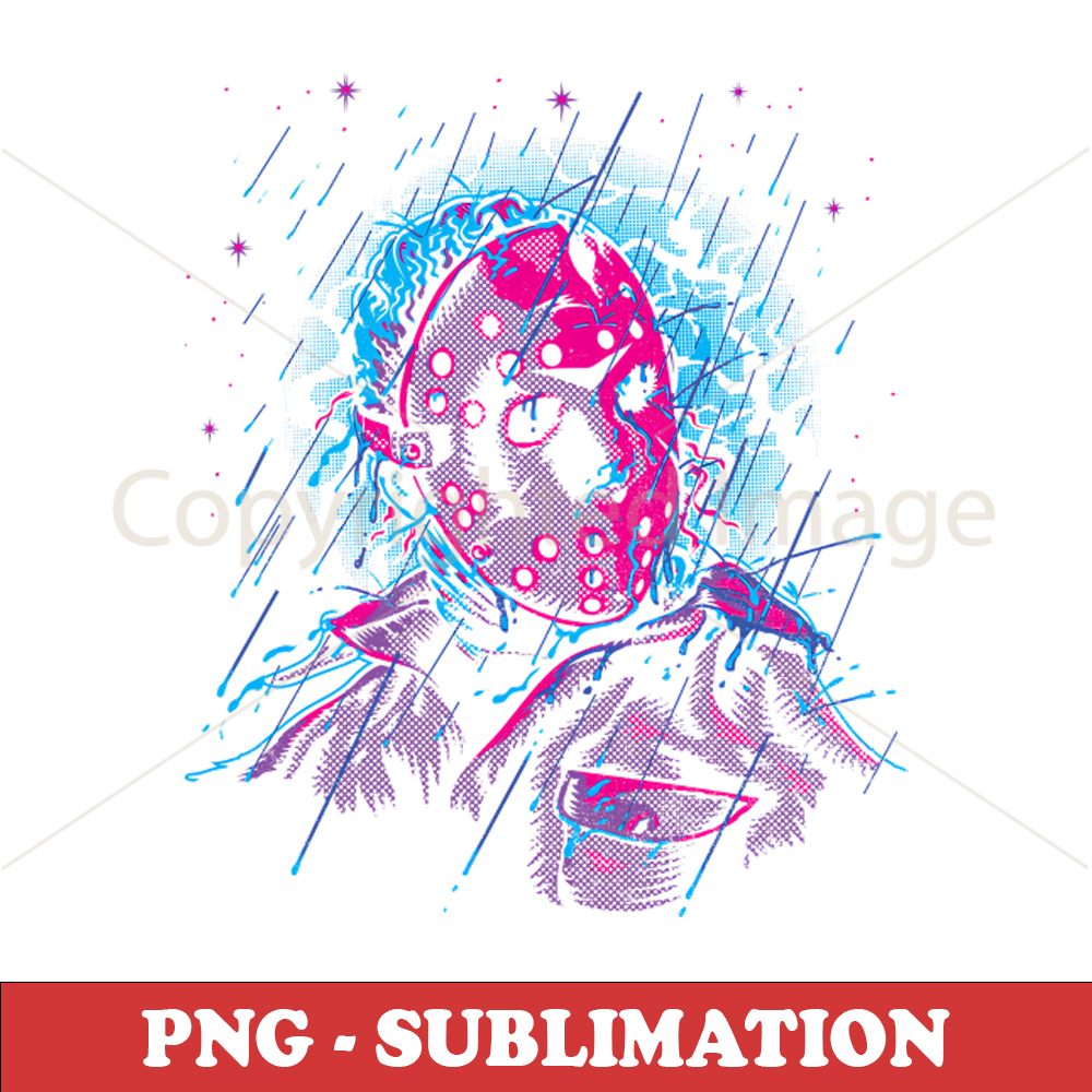 Horror Icon - Jason Voorhees - PNG Digital Download for Terr | Inspire ...