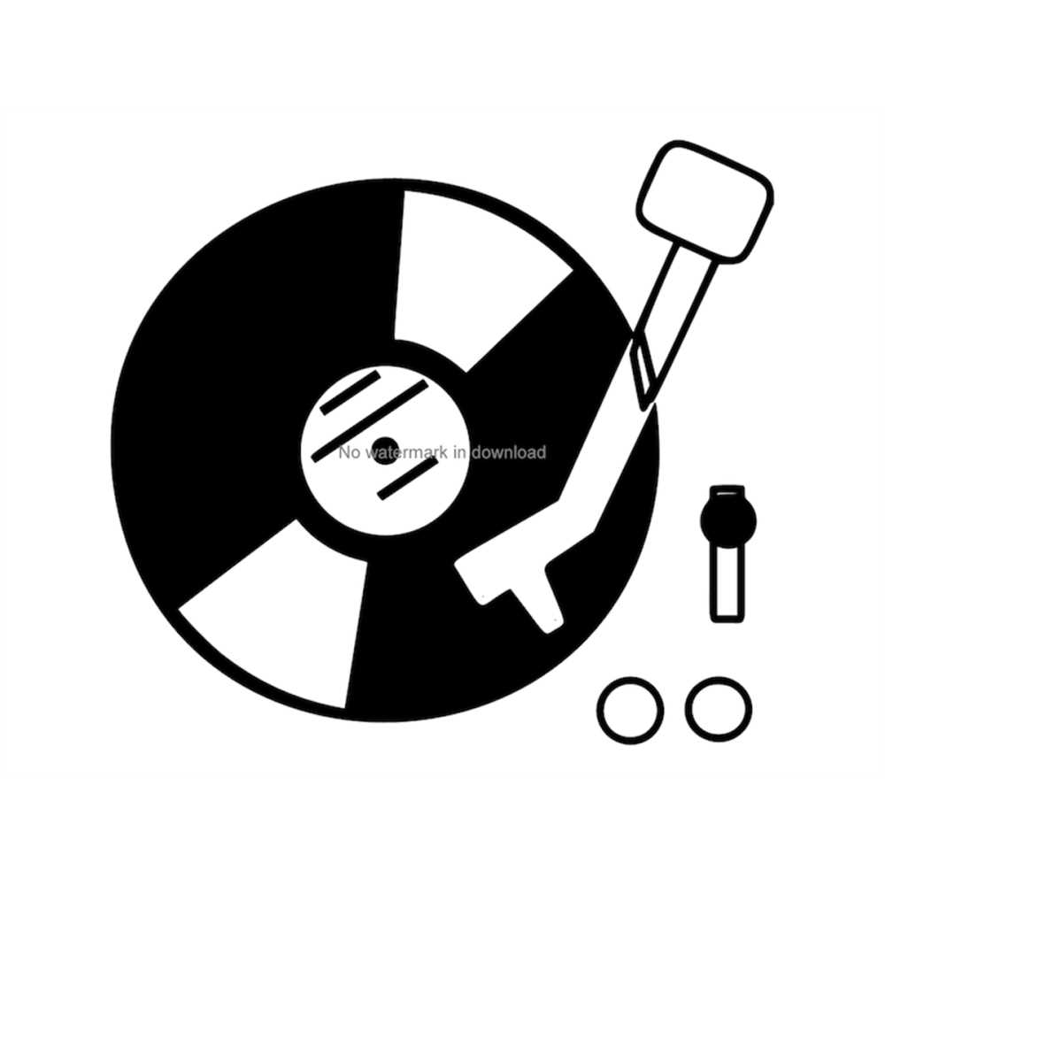 Record Player Cutting Cut Files, Record Player Cutting Svg, | Inspire ...