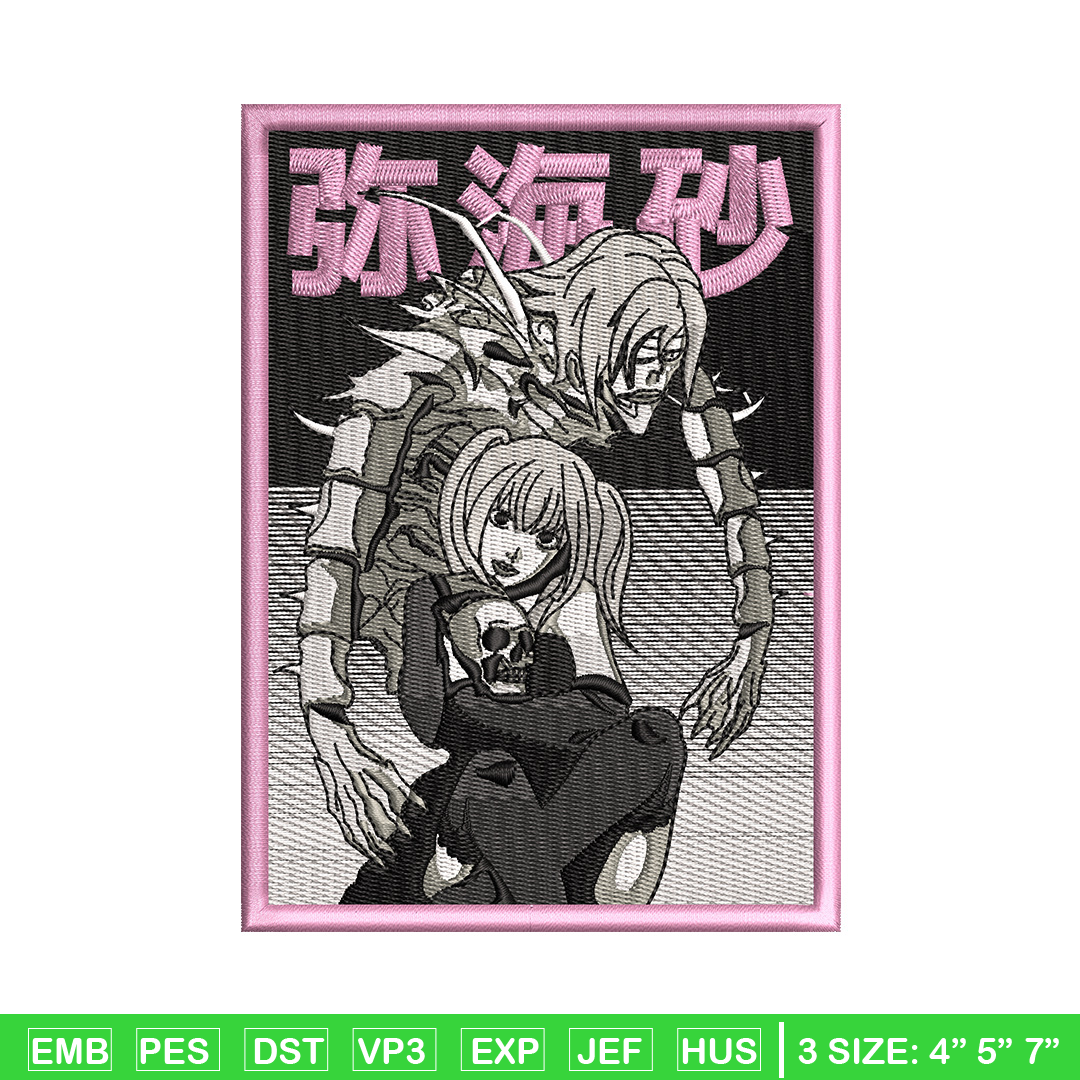 Demon rem embroidery design, Death note embroidery, Anime de - Inspire ...