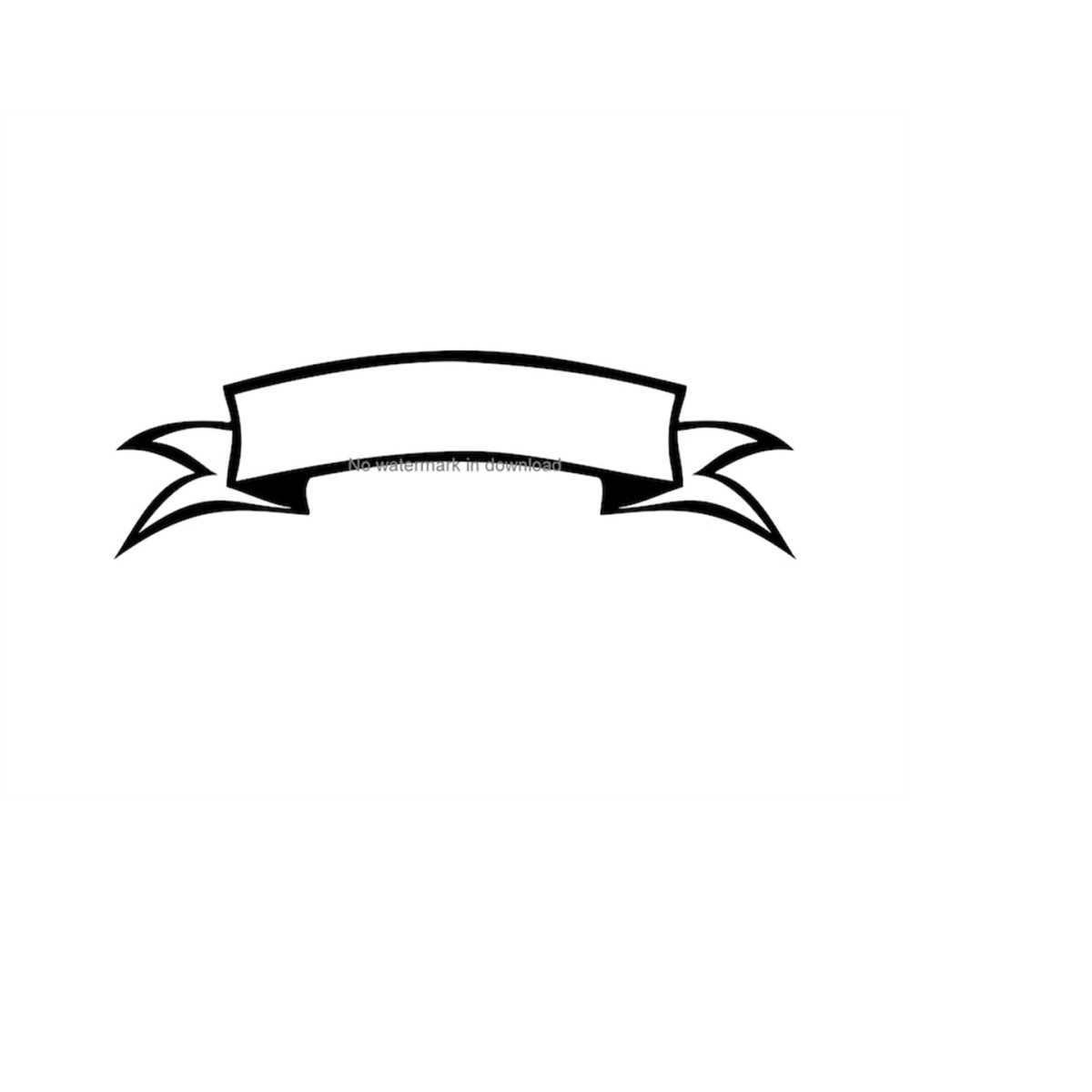 Ribbon Svg Banner Svg Digital Download Award Banner Silhouet | Inspire ...