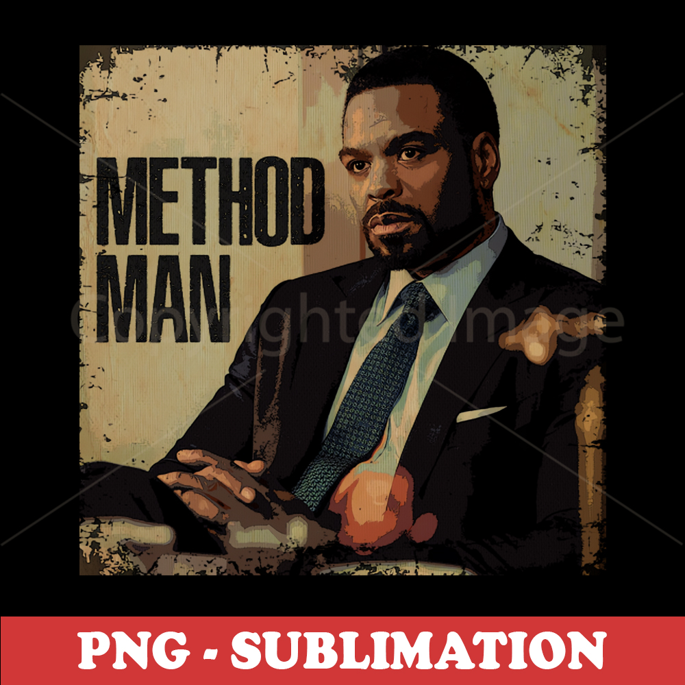 Method Man Sublimation PNG - Celebrate the Triumph of Musica | Inspire ...