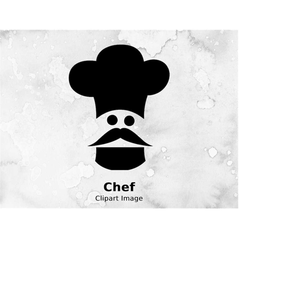 Chef Clipart Image Digital, Chef Clip Art, Chef Silhouette, | Inspire ...
